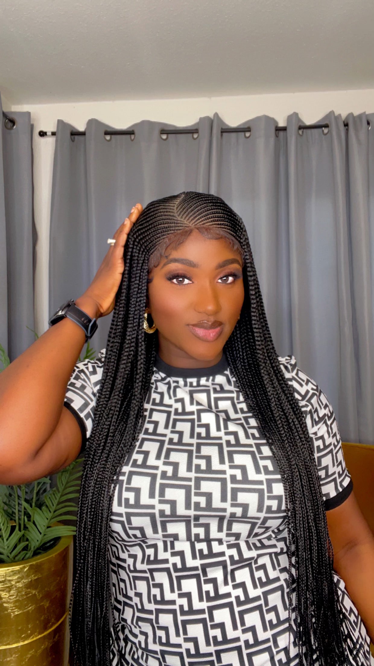 Kelly Braid (ready to wear) – Geena's hair